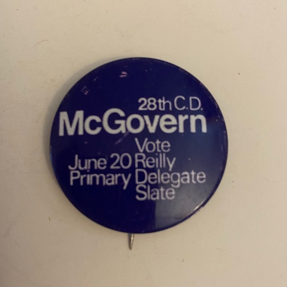 Accessories | Vintage Mcgovern June 2th Primary Political Campaign ...